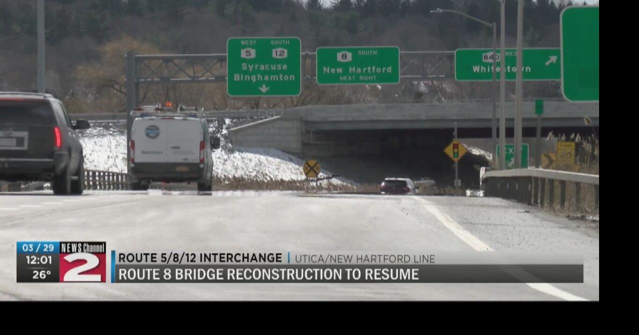 Route 8 bridge replacement project resumes; expect ramp closures ...