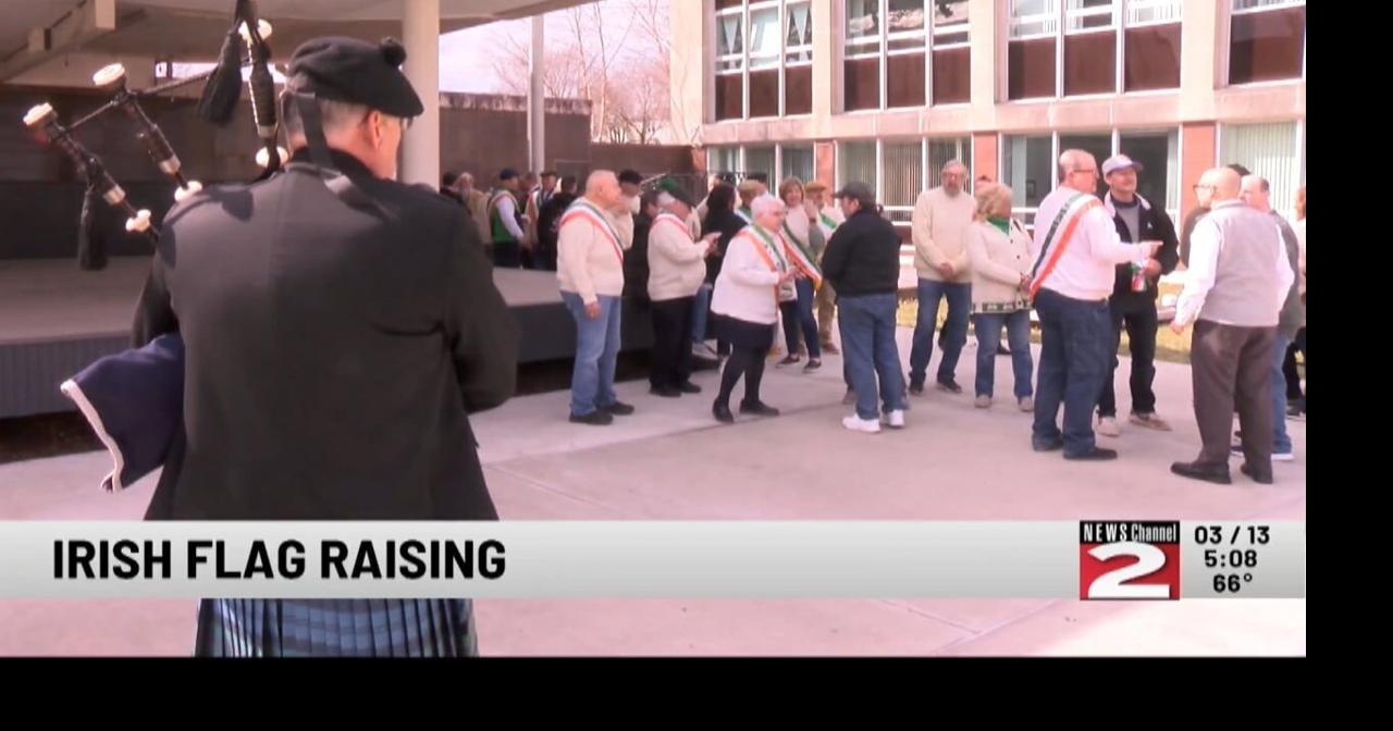 St. Paddy's Week in Utica: Irish Flag-Raising Ceremony at City Hall ...