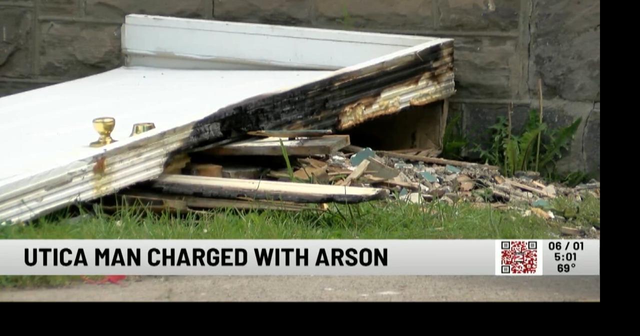 Utica Man Charged With Arson After Watson Place House Fire | Video ...