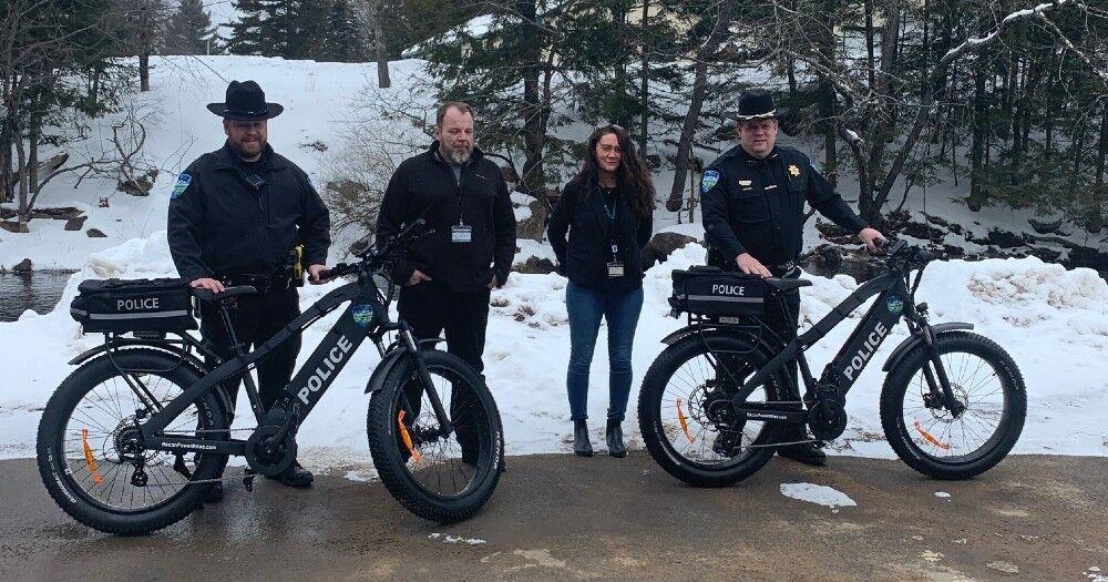 Town of Webb Police Department gets brand new electric bikes | Local ...