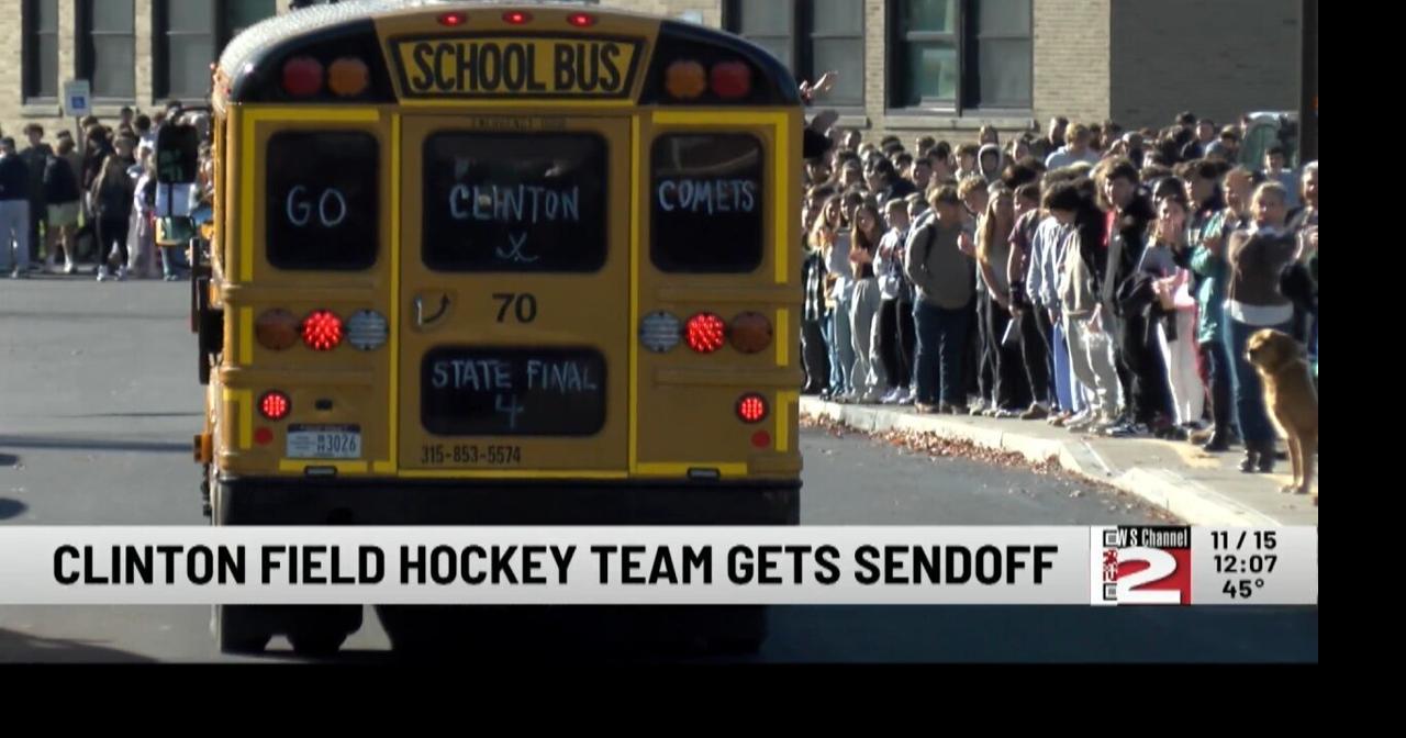 Clinton Field Hockey Team Receives Full-School Sendoff | Education ...