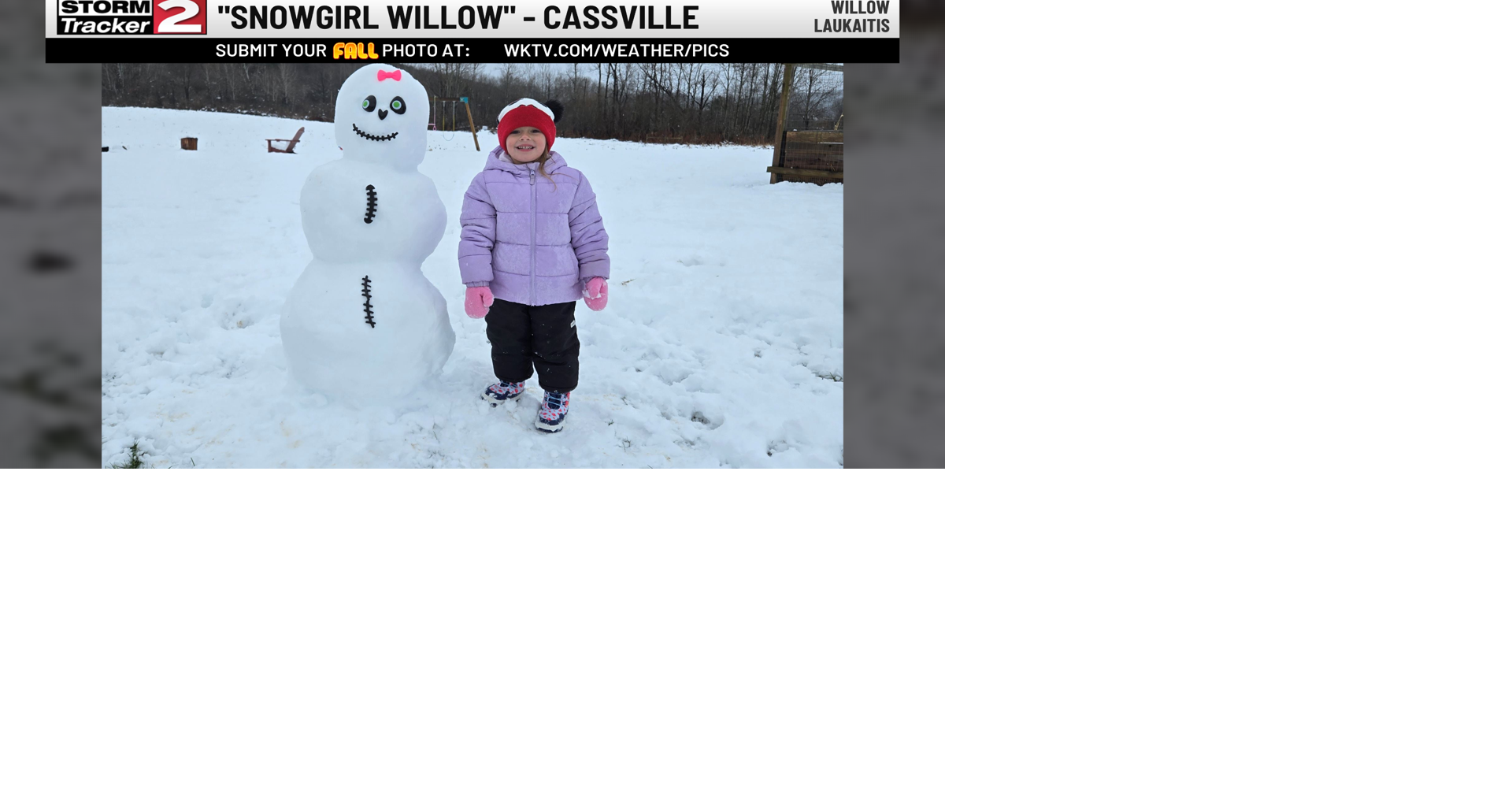 WKTV Weather Photo of the Day: November 25 | Daily Weather Photo | wktv.com