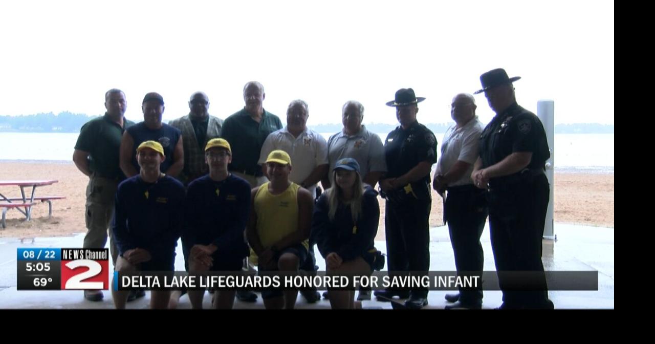 4 Delta Lake lifeguards honored for saving infant's life | News | wktv.com