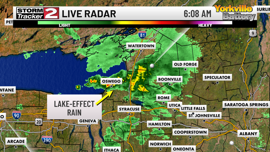 Monday Forecast: Clouds and On/Off Rain, Drying Out in Evening | Top ...