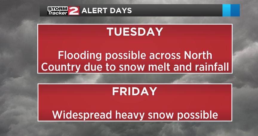StormTracker 2 Alert Day for possible flooding | Weather | wktv.com