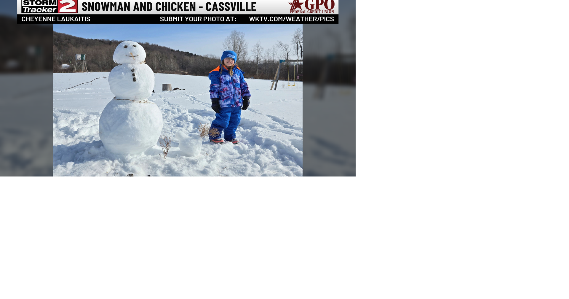 WKTV Weather Photo of the Day: February 16 | Daily Weather Photo | wktv.com