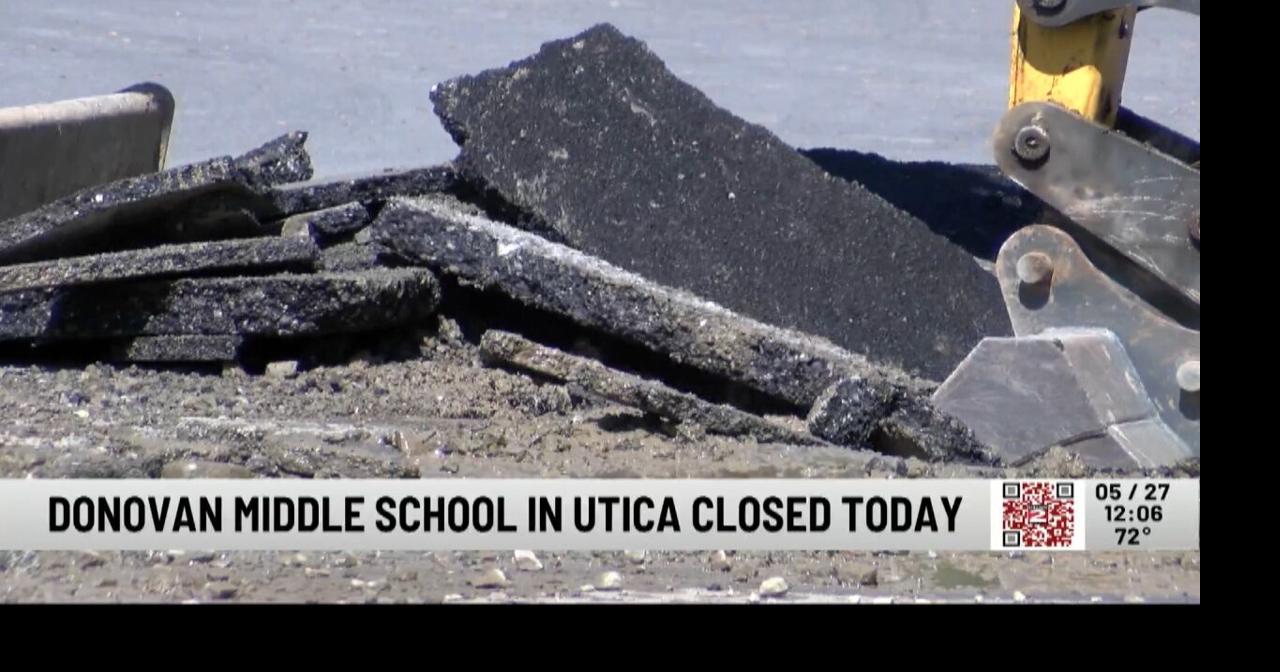 UPDATED: Donovan Middle School in Utica Closed Due to Water Main Break ...