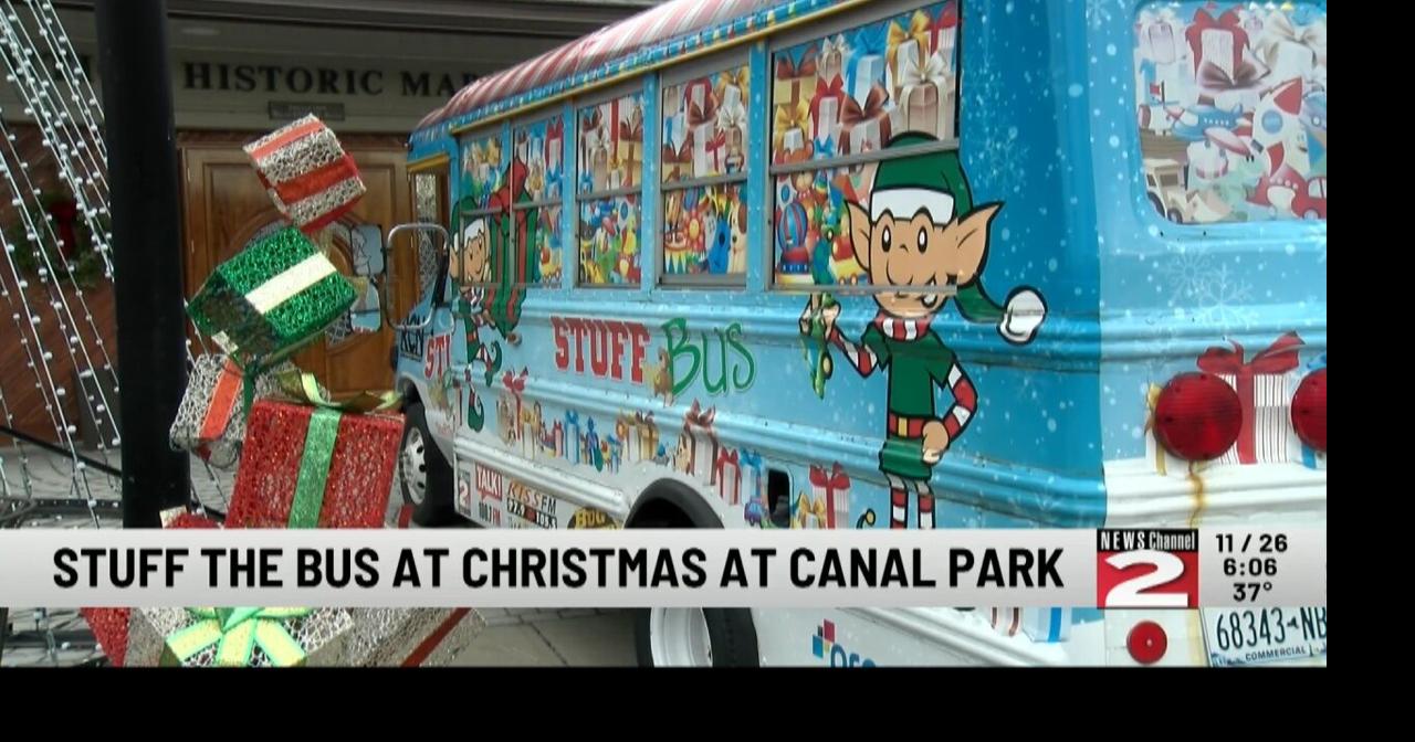 Stuff the Bus Visits Christmas at Canal Park in Utica | Community ...