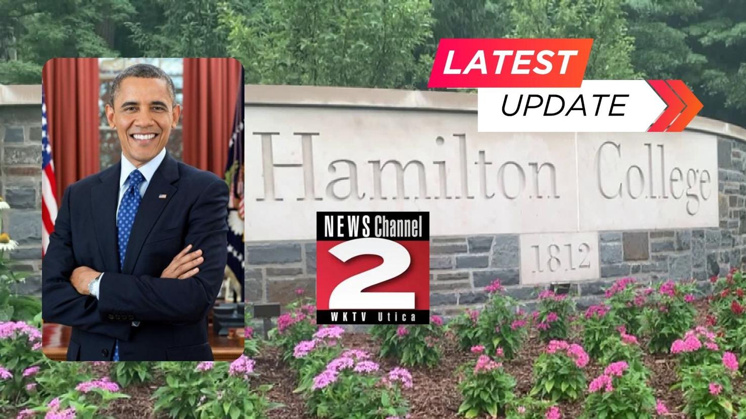 LIVE UPDATES: Former President Barack Obama at Hamilton College in ...