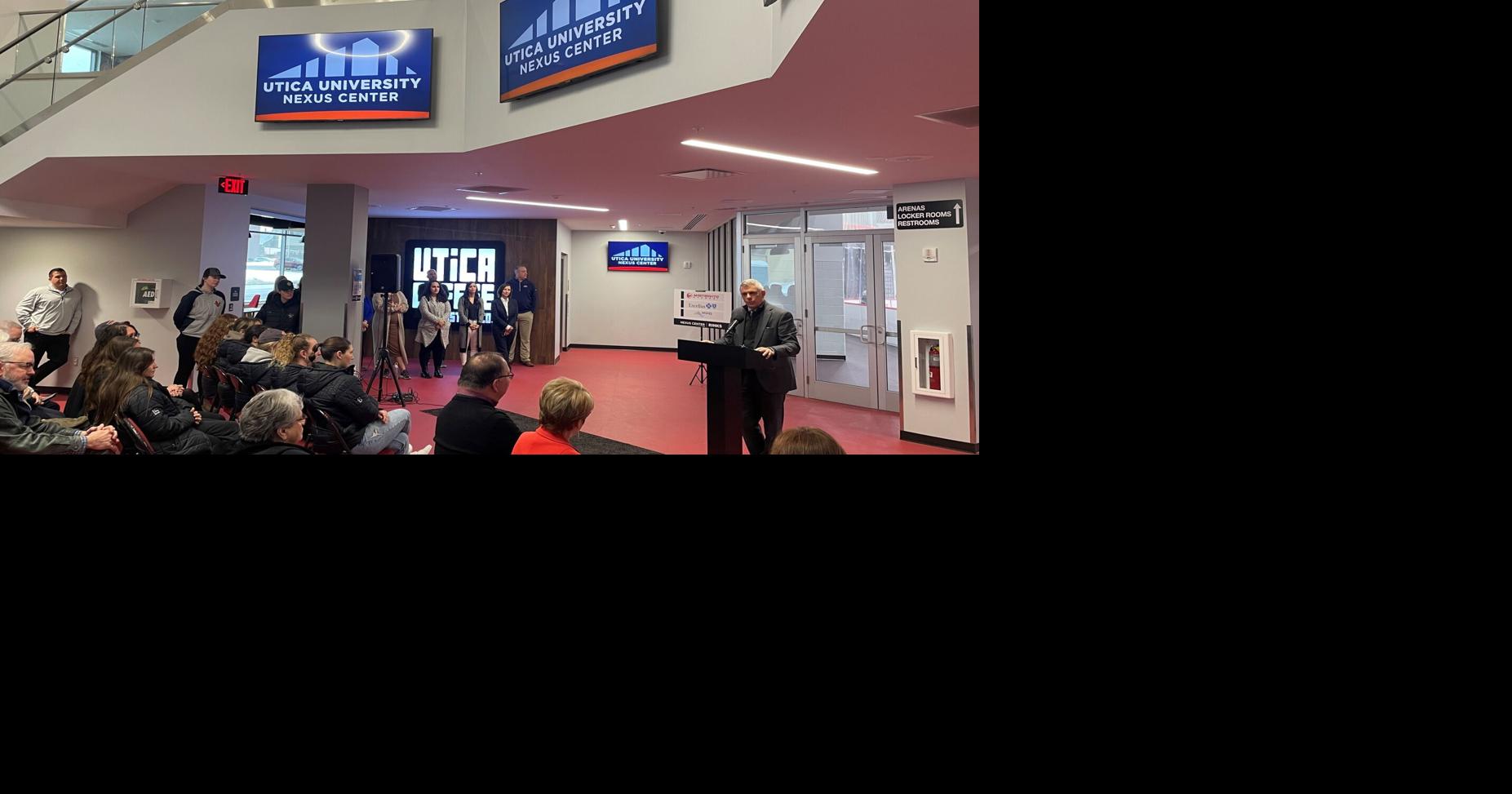 Utica's new sports complex renamed Utica University Nexus Center ...