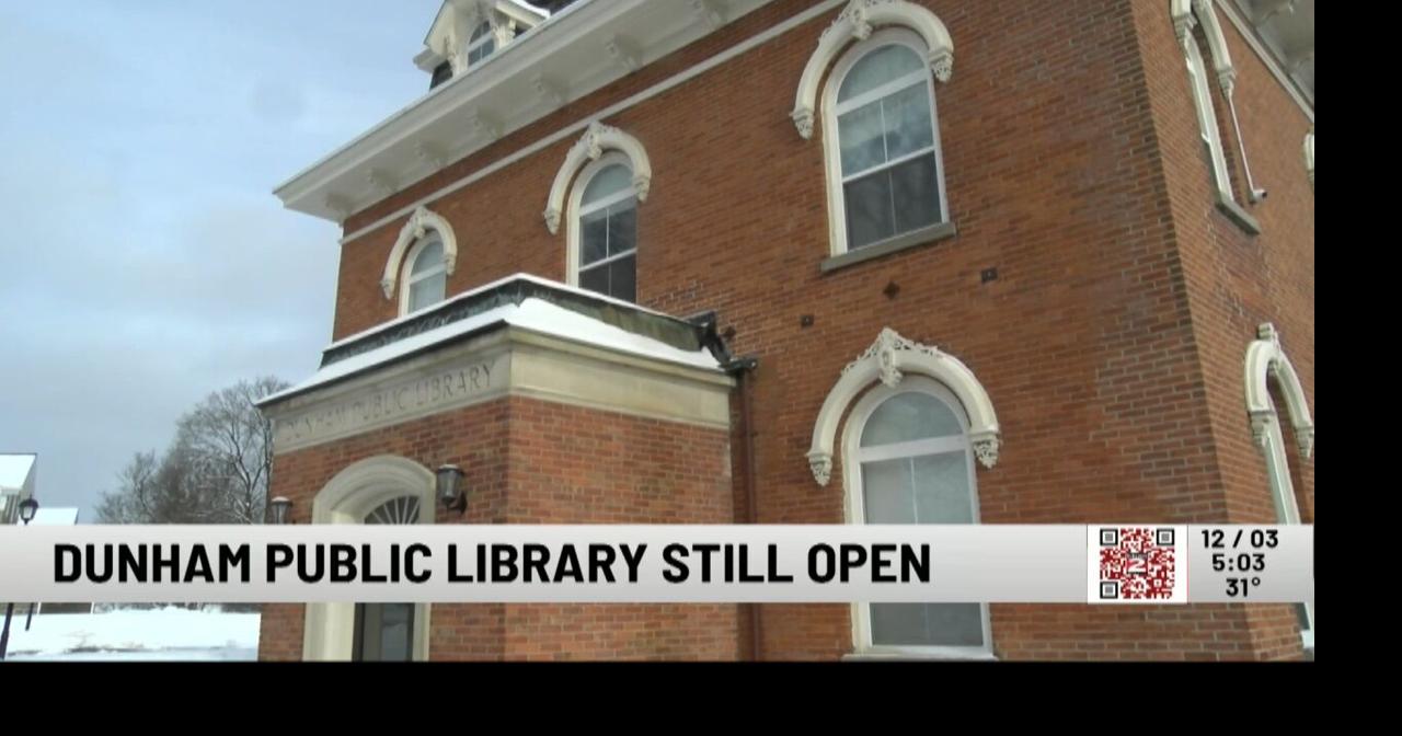 Despite Construction, Dunham Public Library Still Open for Visitors ...