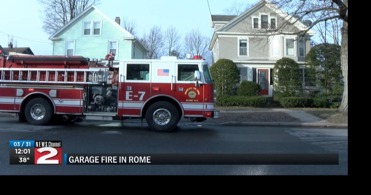 Rome firefighters make quick work of early morning garage fire | Local ...