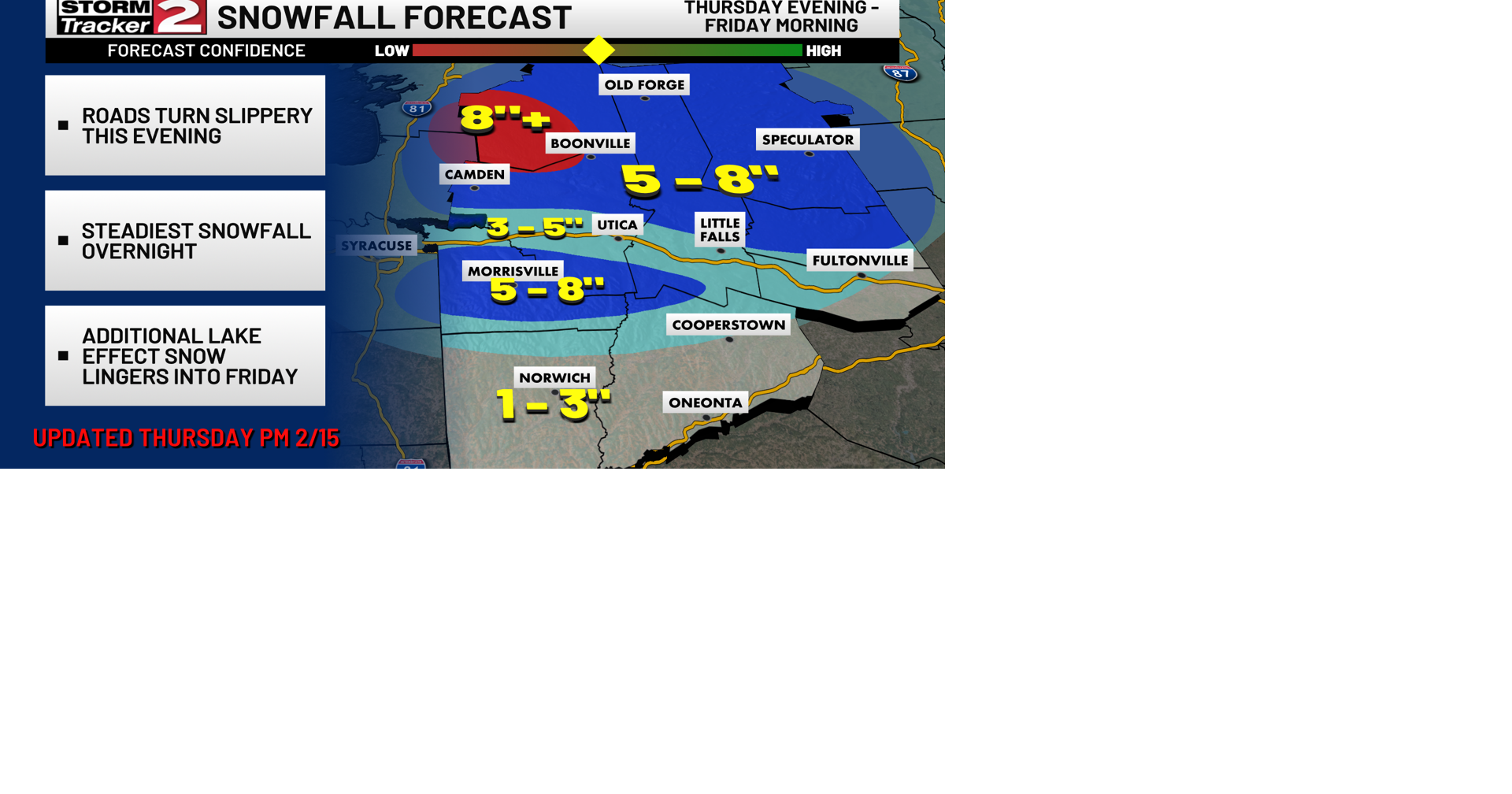 Snow and Wind Tonight | Weather | wktv.com