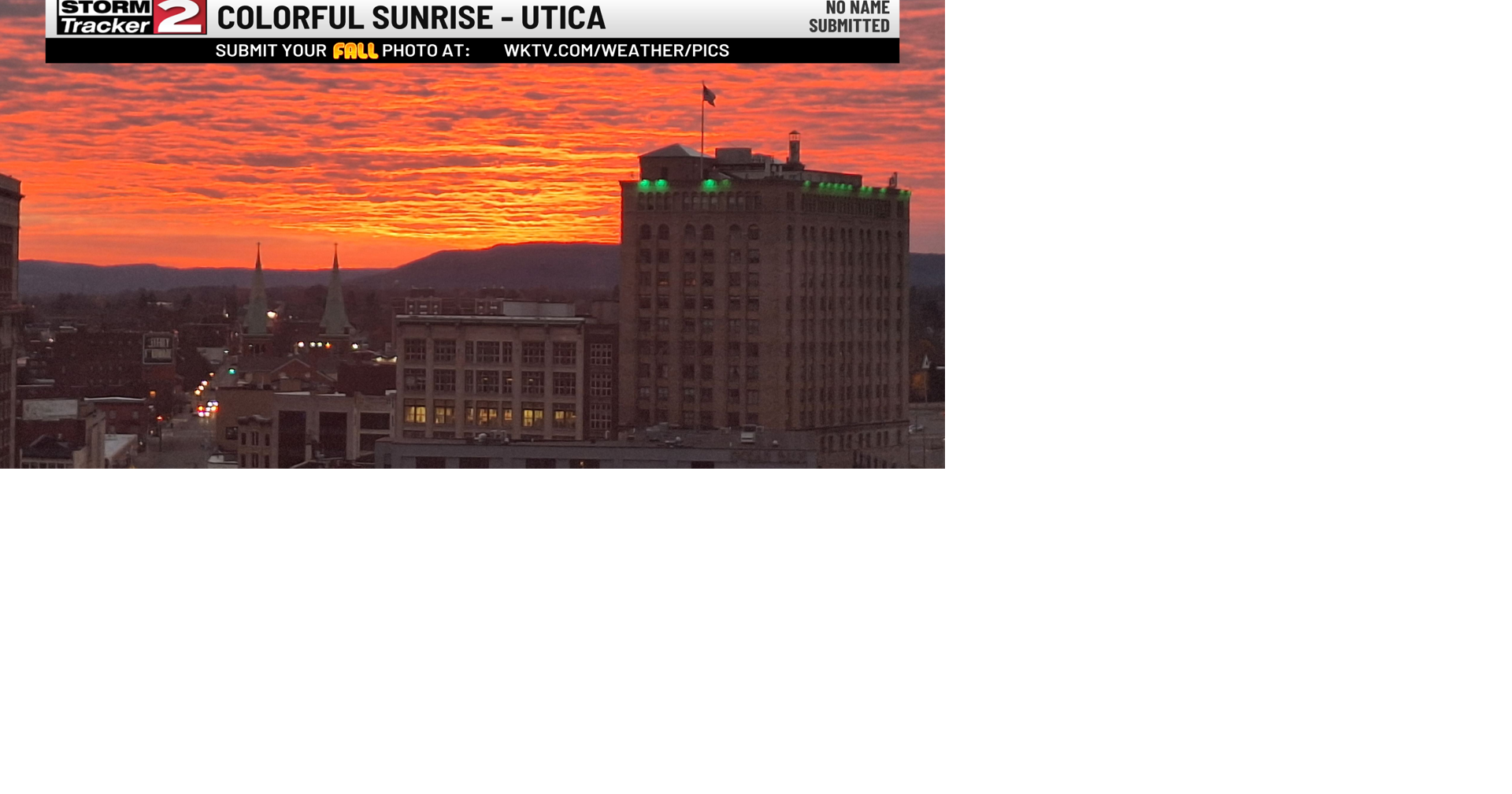 WKTV Weather Photo of the Day: November 21 | Daily Weather Photo | wktv.com