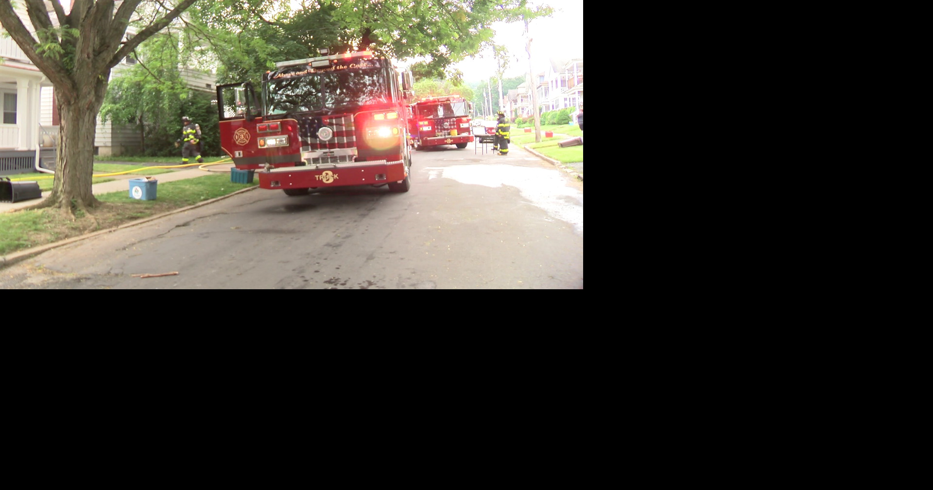 2 Firefighters Taken to Hospital After Battling South Utica Fire ...