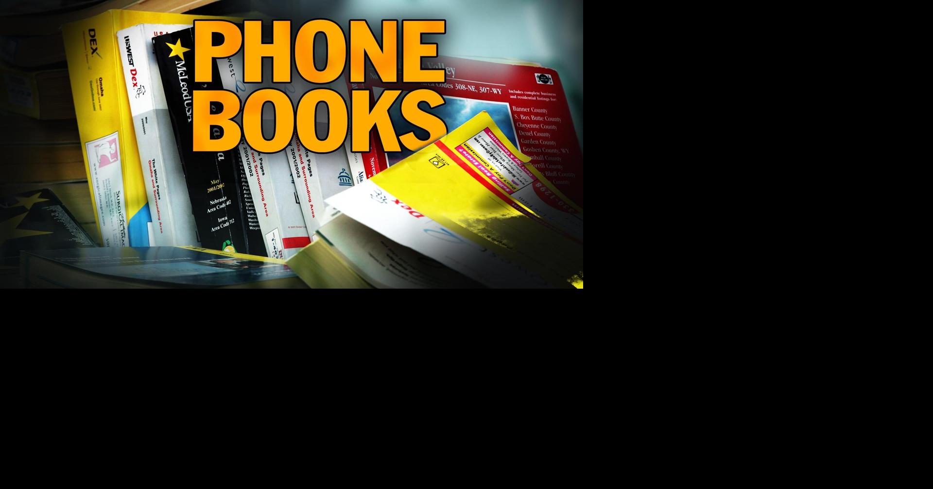 Local Telephone Company to End Printed Phone Book Service | Local ...