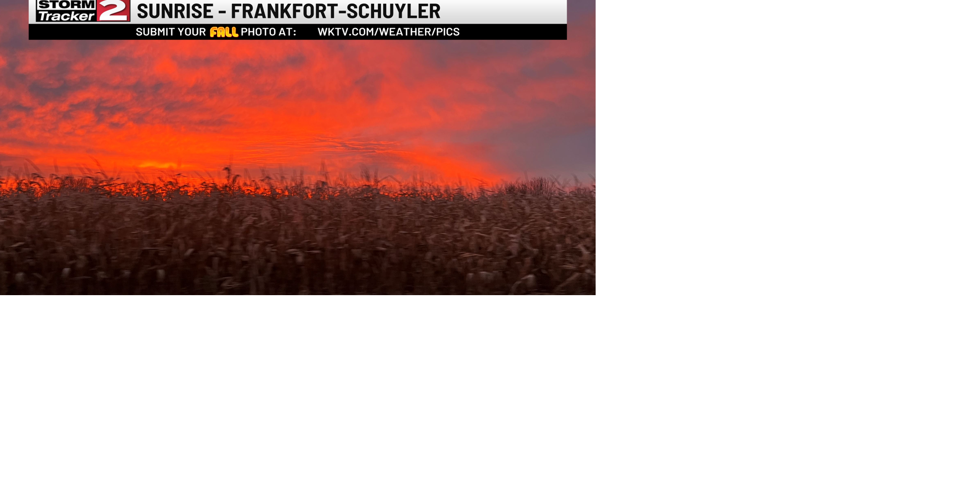 WKTV Weather Photo of the Day: November 5 | Daily Weather Photo | wktv.com