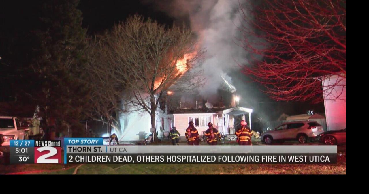 2 children dead, others hospitalized following fire in West Utica ...