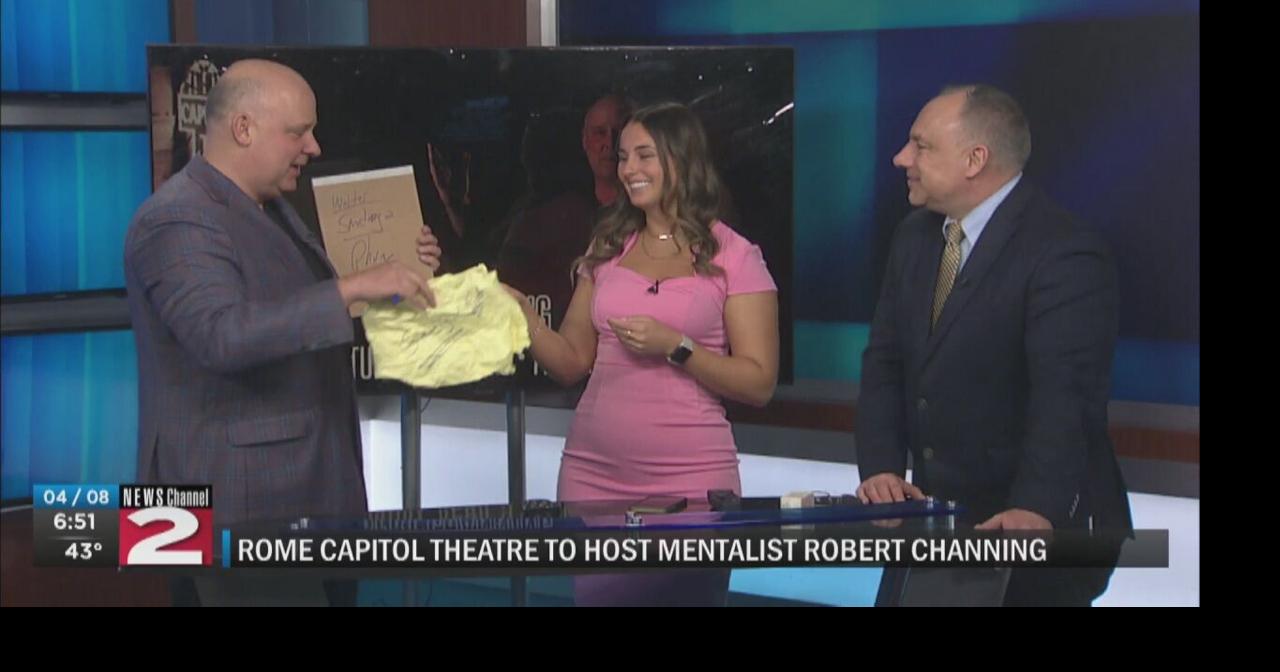 NewsTalk: Rome Capitol Theatre to welcome mentalist Robert Channing ...