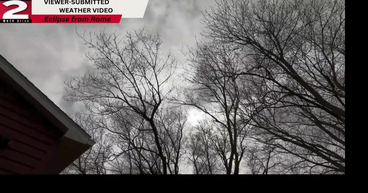 Time-lapse Video: Darkness in Rome During 2024 Total Solar Eclipse | Local | wktv.com