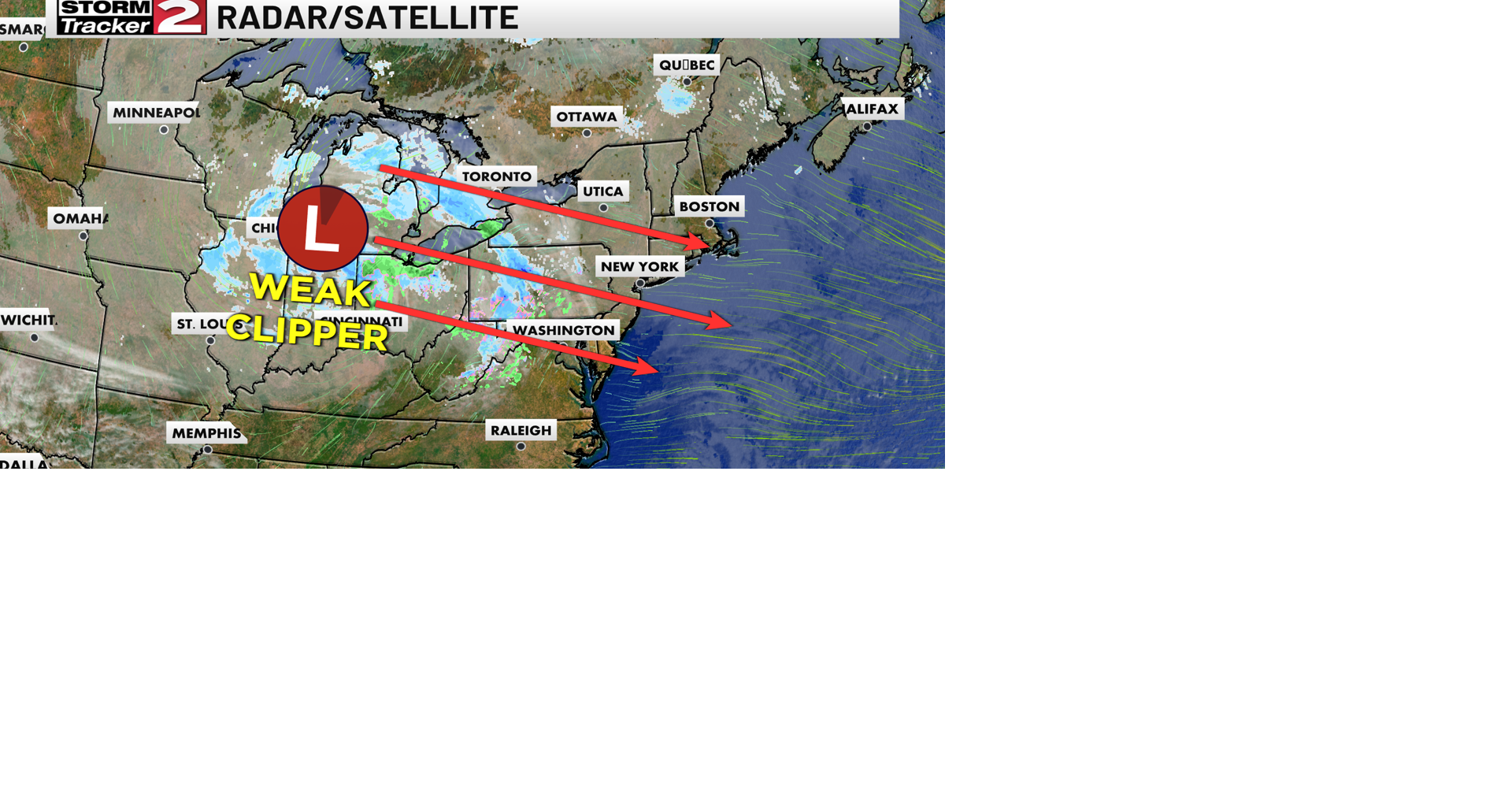 Cool and Cloudy With Spotty Snow Tonight | Weather | wktv.com