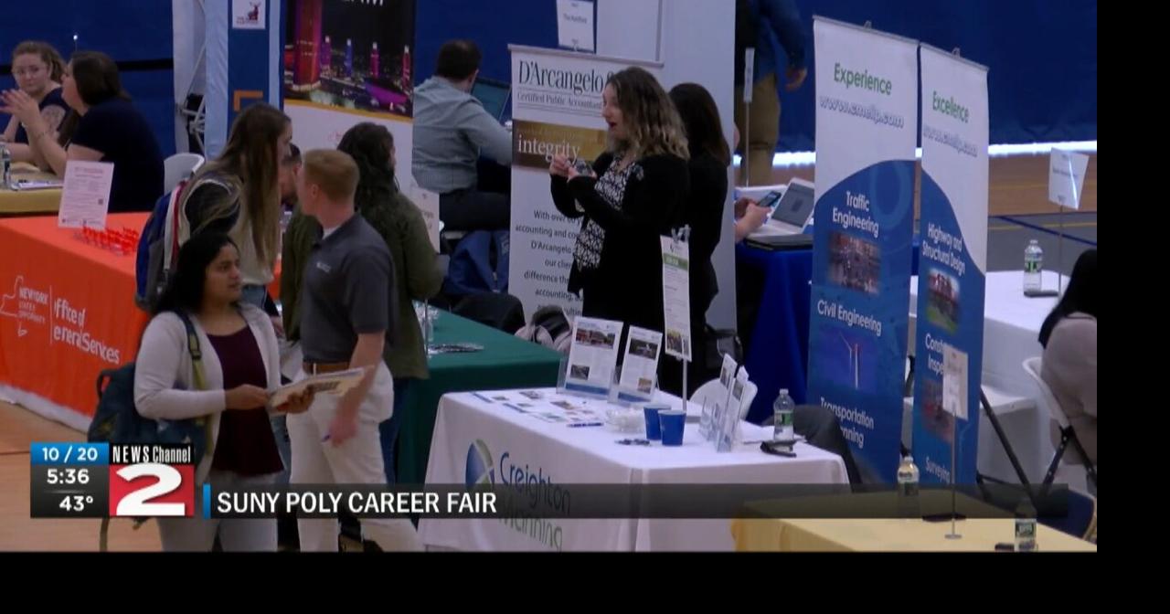 SUNY Poly held a career fair Thursday | News | wktv.com