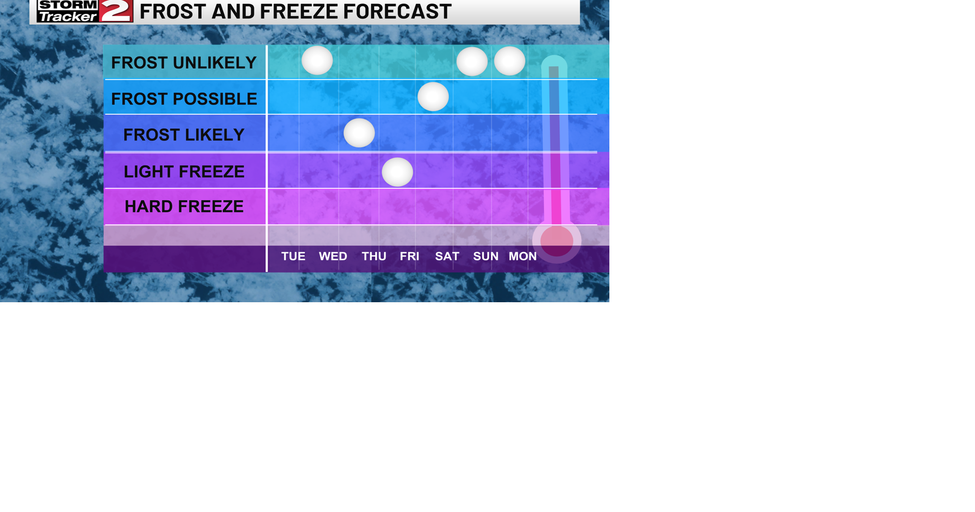 Frosty Nights Ahead: Get Cozy as Temperatures Drop | Weather | wktv.com