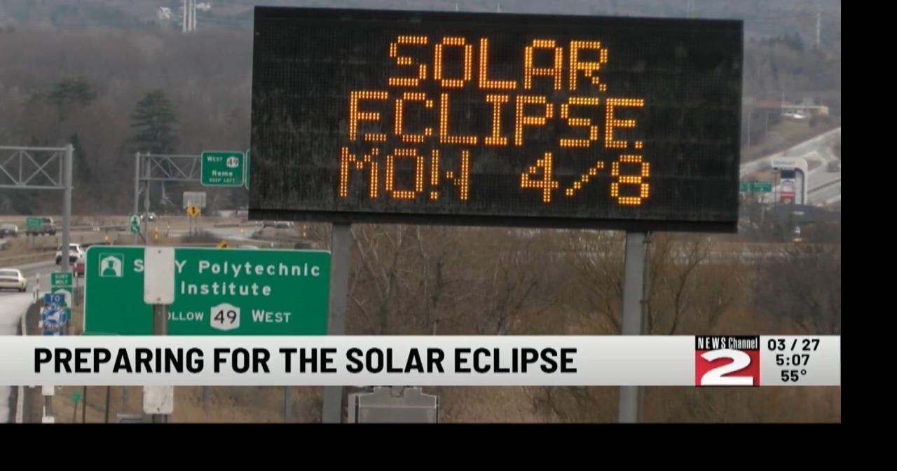 Eclipse Tips from Oneida County Emergency Services Director: 'Expect to be Late' | Local | wktv.com