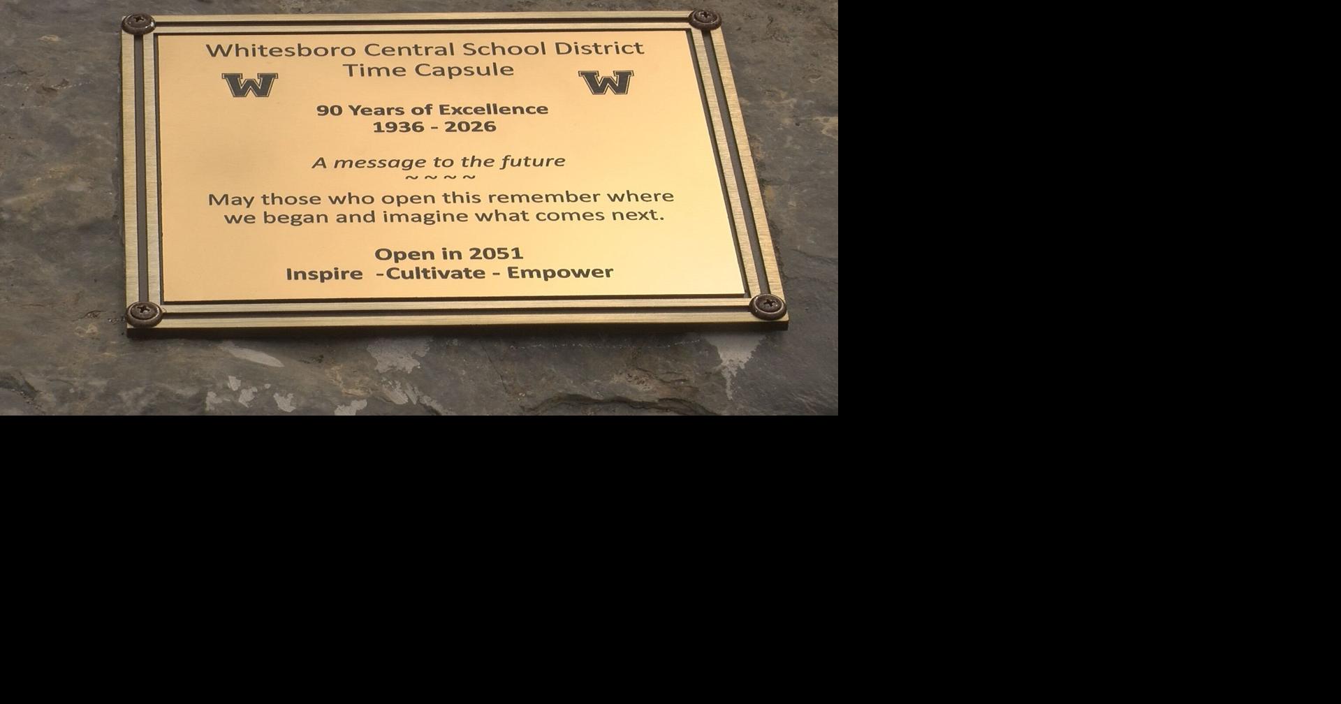 Whitesboro School District Celebrates 90 Years With Time Capsule ...