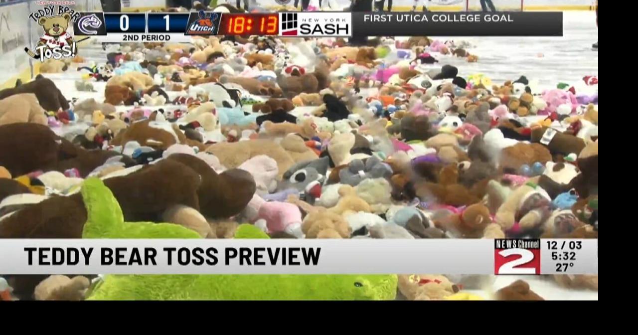 A Preview of Saturday's Teddy Bear Toss in Utica | Community | wktv.com