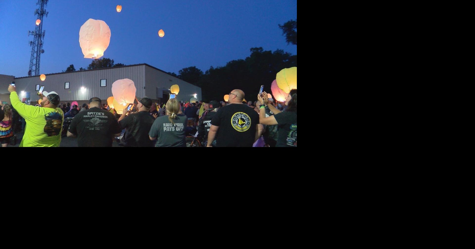 Lanterns Light the Sky as Hundreds Mourn Victim of Fatal Motorcycle ...