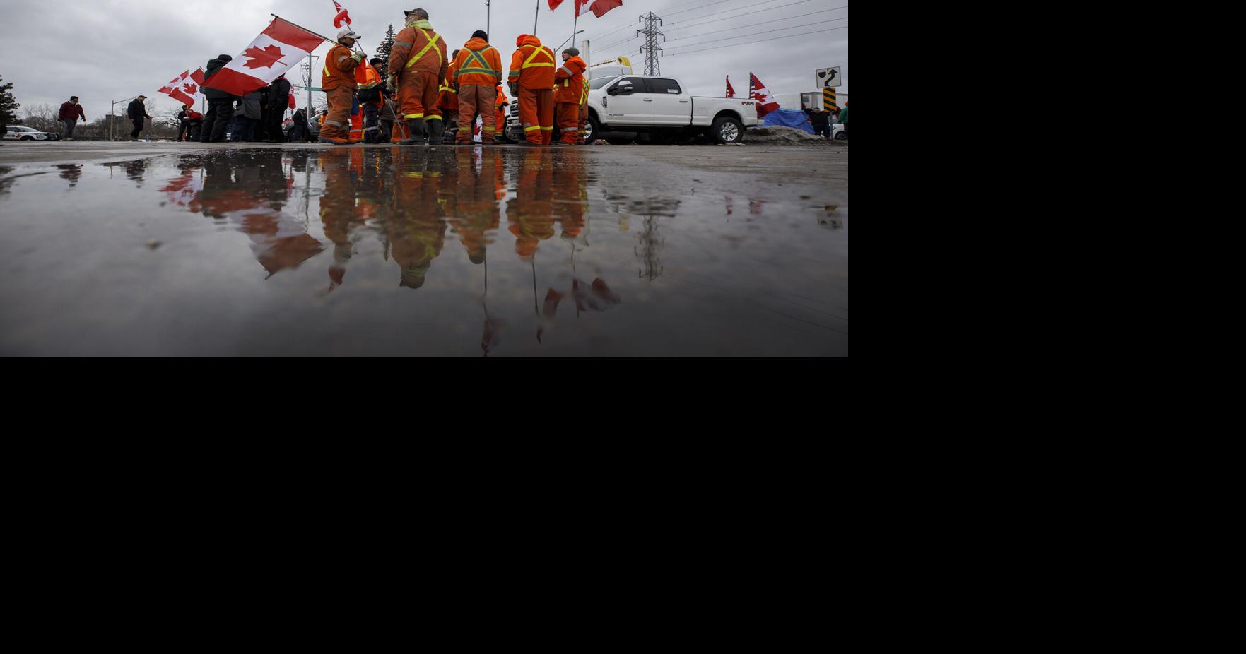 US business leaders sound the alarm on US-Canada border blockade ...