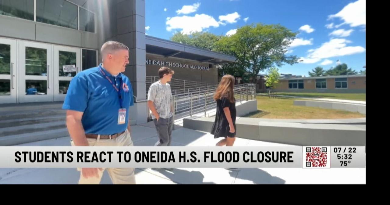 Students Tour Flooded Oneida High School Building, React to Closure for ...
