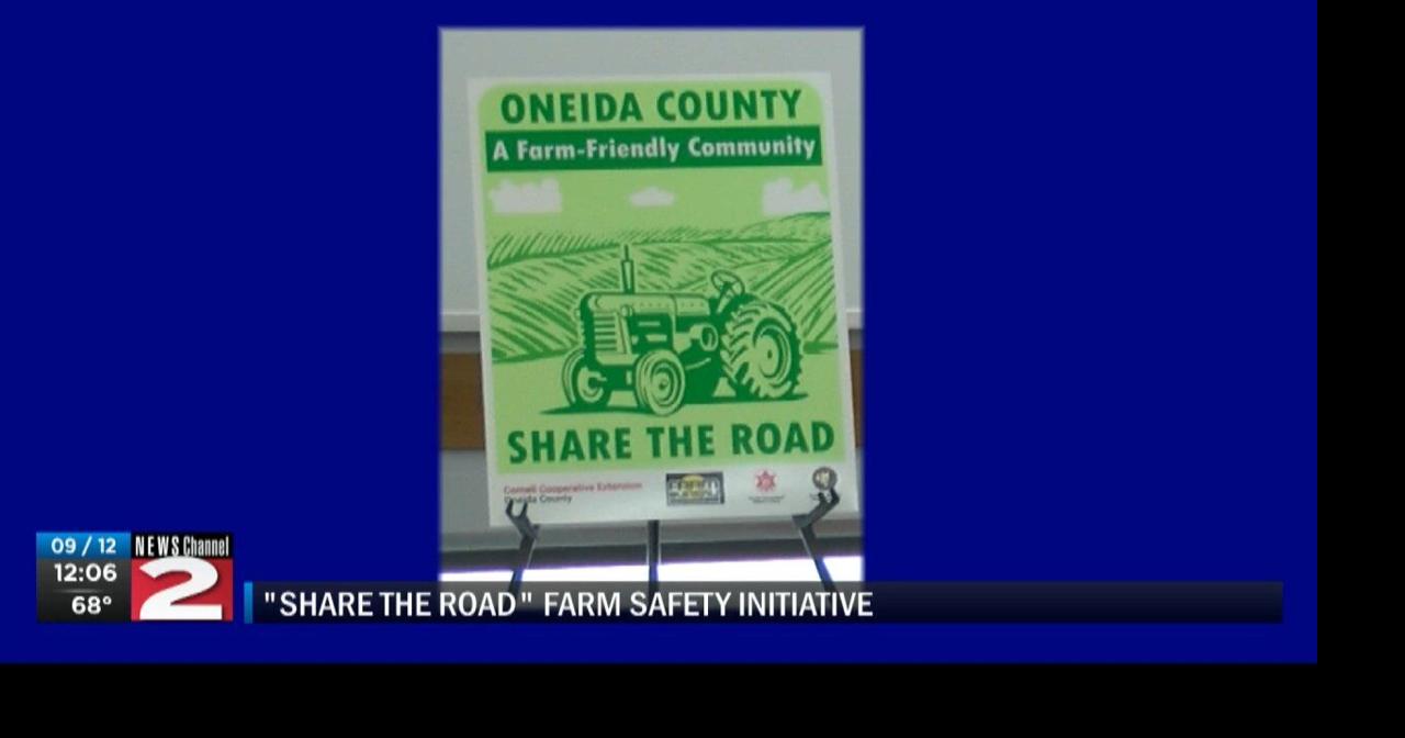 Oneida County launches 'Share the Road' initiative to protect drivers ...
