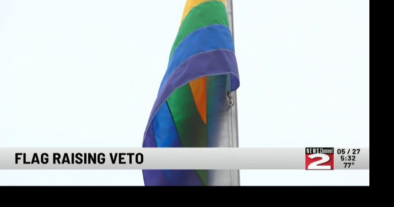 Pride Flag at Utica City Hall in Doubt After Mayor's Veto | Video ...