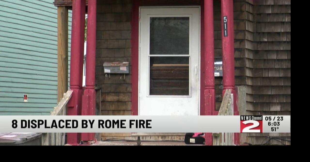 8 Displaced by Rome Fire | Video | wktv.com