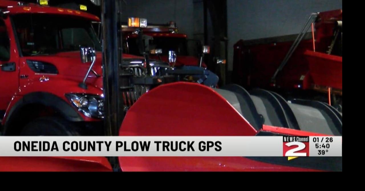 GPS Tracking Map: Follow Oneida County Snowplow Trucks | Video | wktv.com