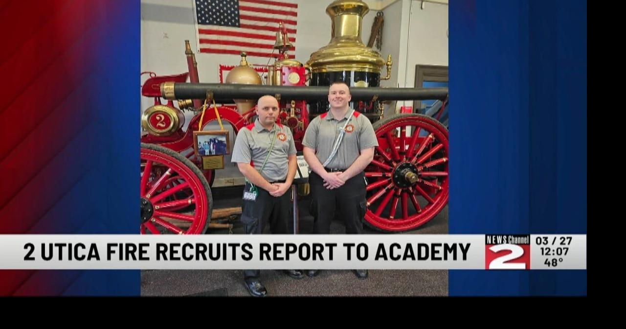 Utica Fire Recruits Report to Academy | Education | wktv.com
