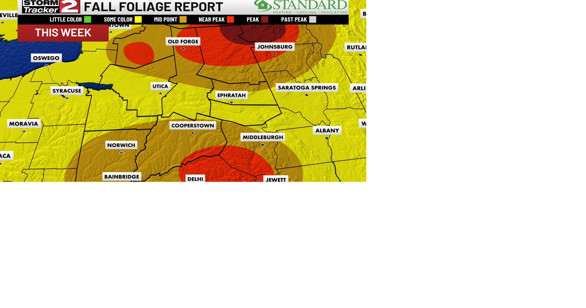 1st Week of October Fall Foliage Report | Weather | wktv.com