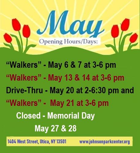 May 2024 Johnson Park Center Food Pantry Schedule | Focus Economy ...