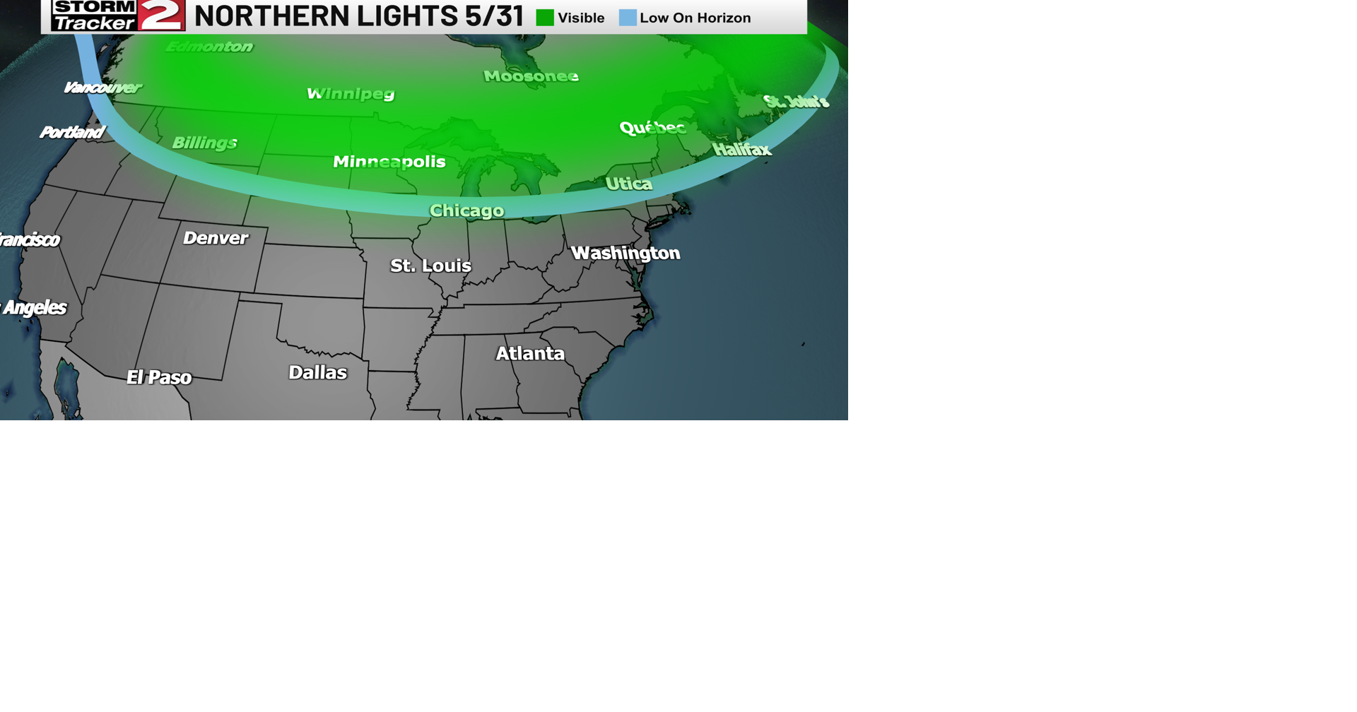 Possible Northern Lights Viewing on Friday | Weather | wktv.com