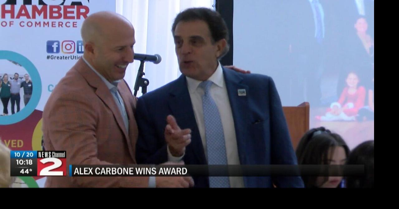 Alex Carbone wins "Business Person of the Year" Award | News | wktv.com