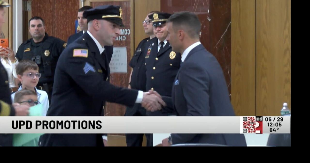 Utica Police Department Promotes 3 Officers at City Hall Ceremony ...