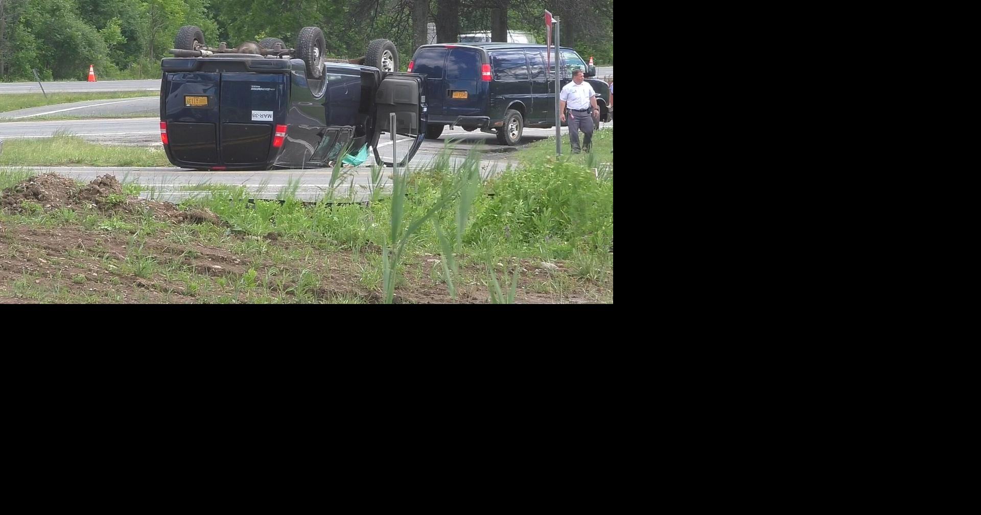 State prison van involved in crash on Route 365 in Rome | Local | wktv.com
