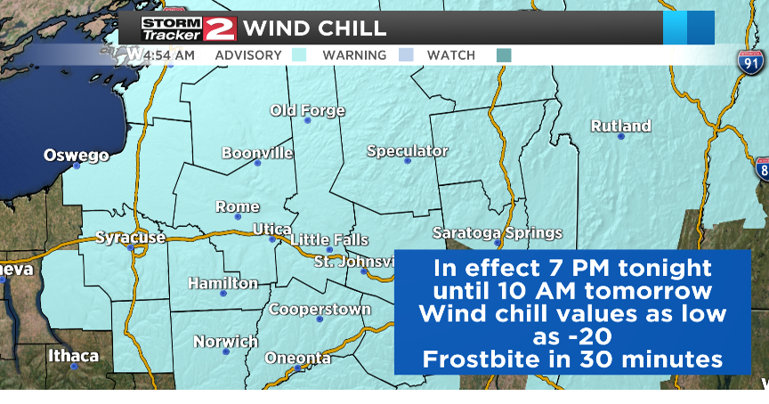 Here comes the deep freeze | Weather | wktv.com