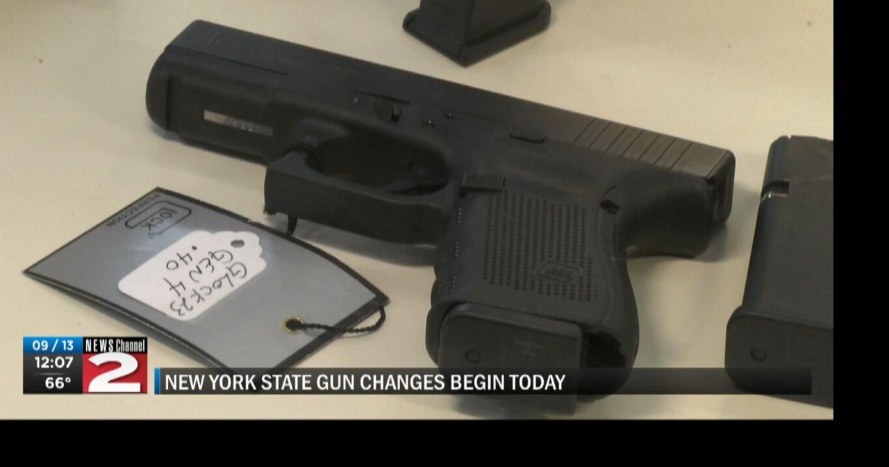 New York State Gun Changes Begin Today | Local | wktv.com