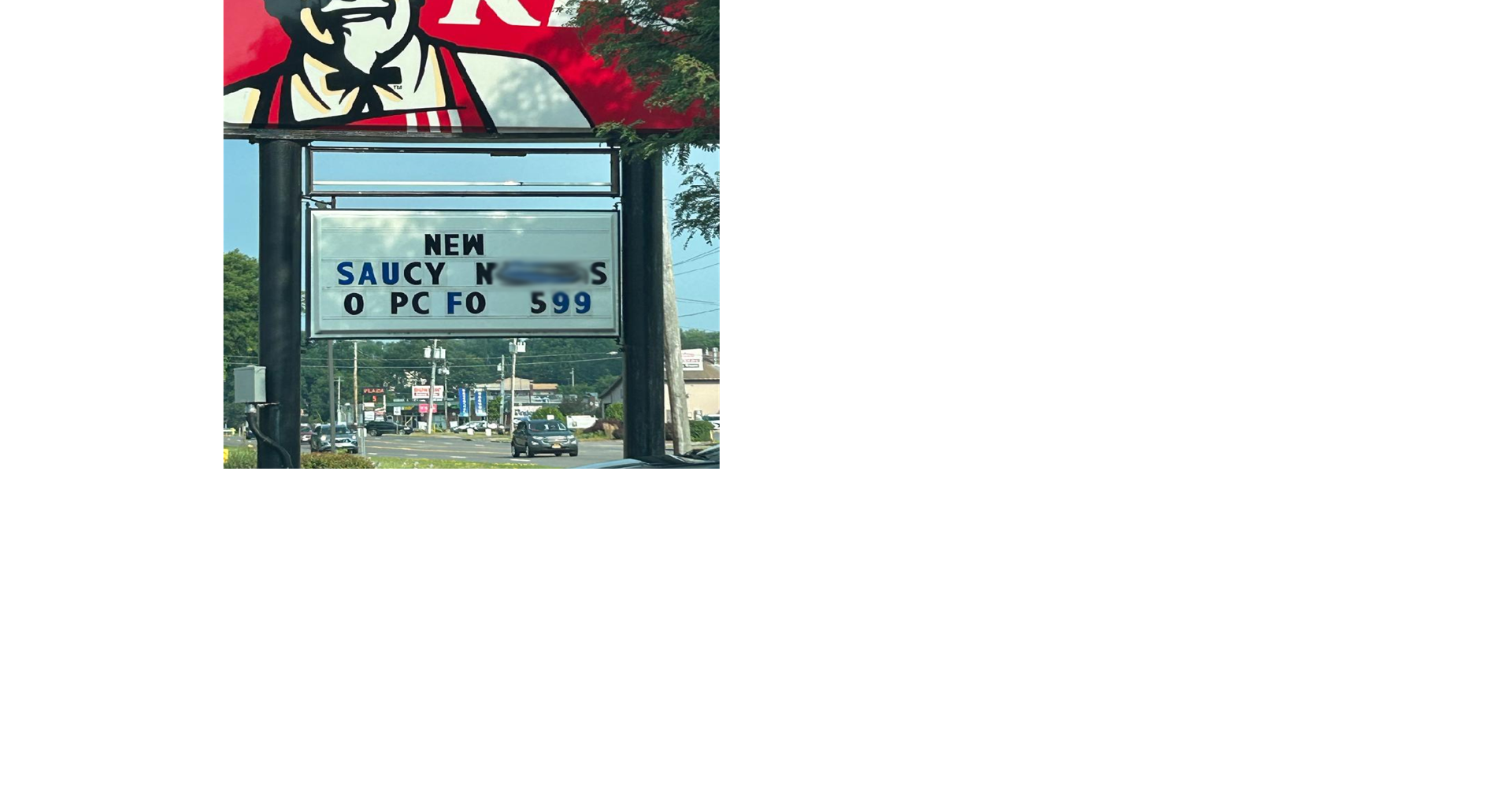 Sign Letters Altered at New Hartford KFC to Display Racial Slur, NHPD ...