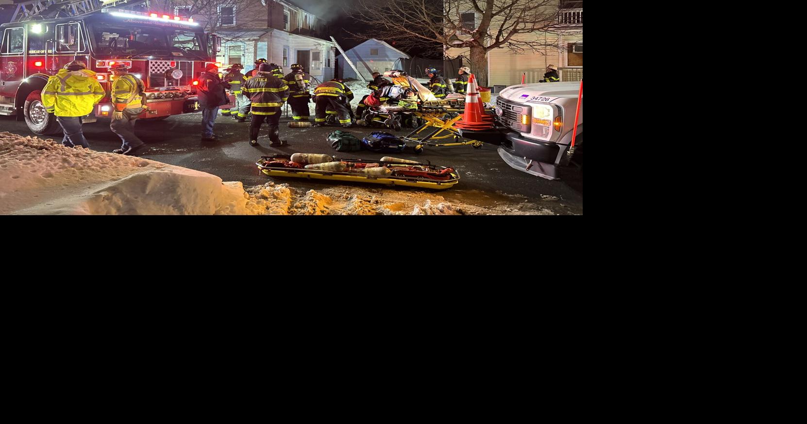 UPDATED: Utica Firefighters Battle 2-Alarm Fire on James Street | Local ...