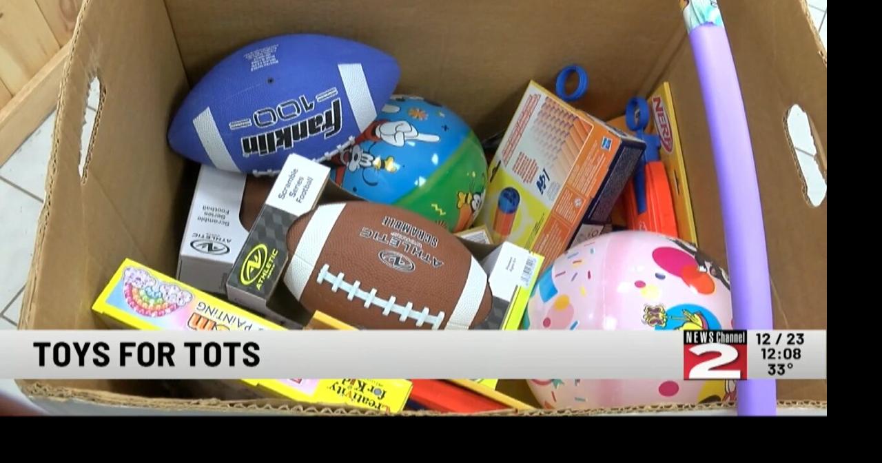 Utica Plumbing Makes Toys for Tots Donation | Video | wktv.com