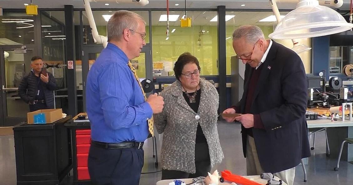 Schumer continues efforts to develop Marcy Nanocenter | Focus Economy ...